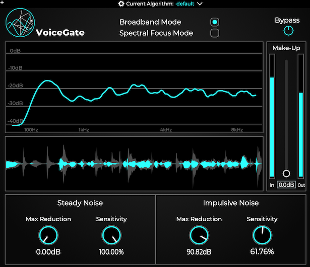 Accentize - Machine Learning Algorithms for Audio Applications