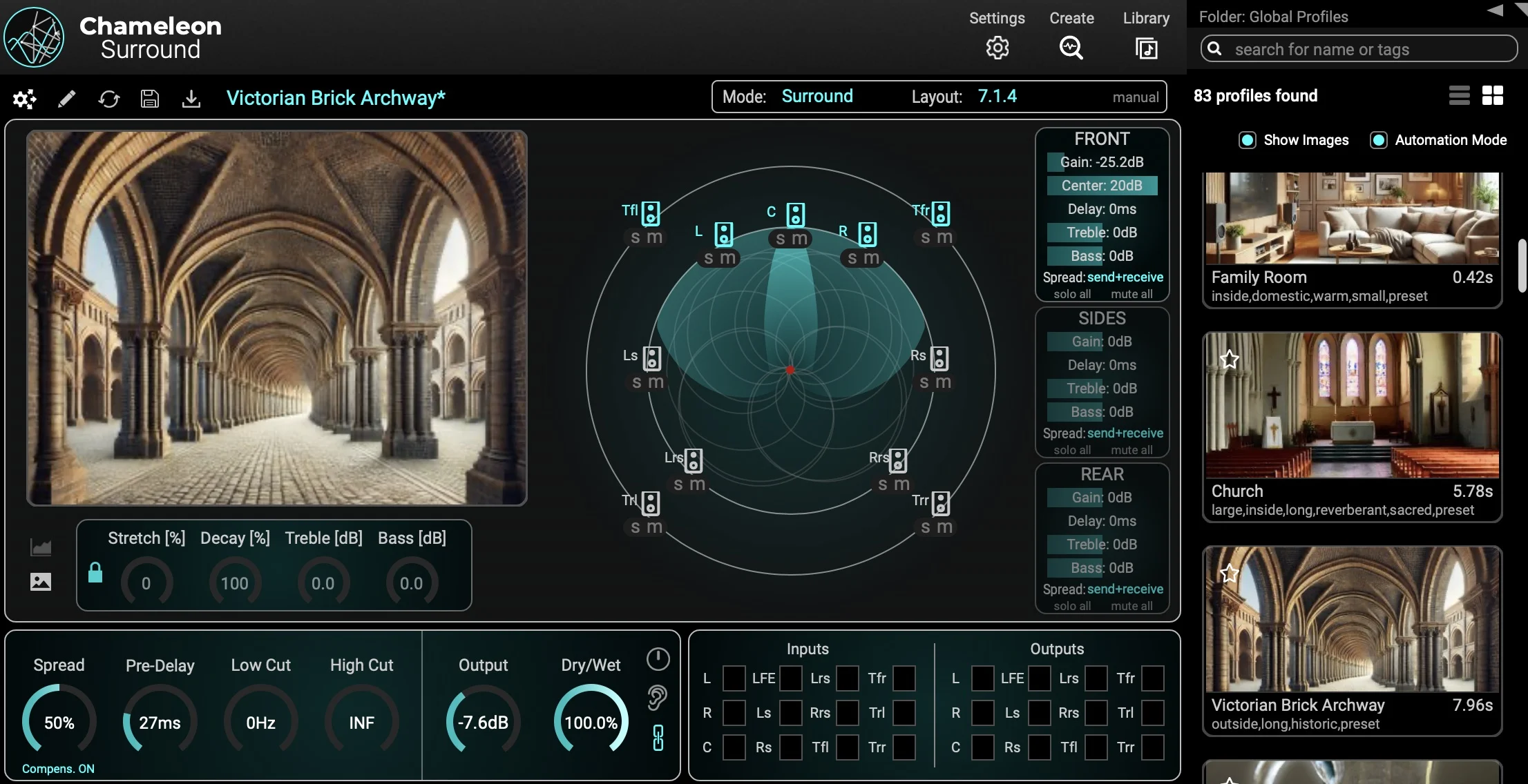 Chameleon Surround Update to Version 1.1.0 - Accentize